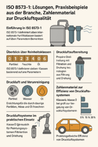 ISO 8573-1: Lösungen, Praxisbeispiele aus der Branche, Zahlenmaterial ...